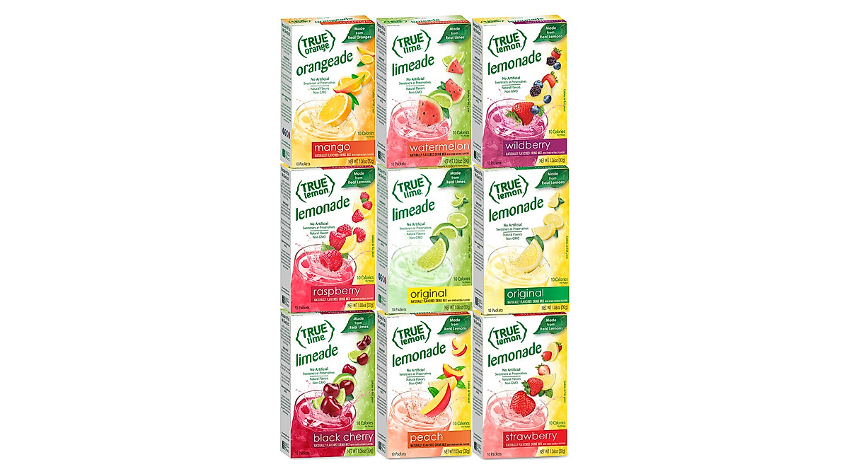 True Lemon Sample Kit: 9 Delicious Flavor Packs
