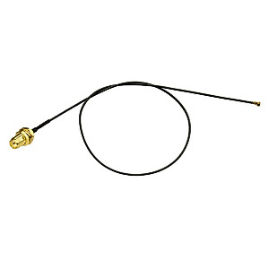 BINGFU U.FL IPX IPEX MHF4 to RP-SMA Female Bulkhead Mount WiFi Antenna Cable 30cm 12 inch 2-Pack for Intel AX200NGW 8265AC 8265NGW 7265AC 9560AC M.2 NGFF Interface Wireless Network Card WiFi Adapter