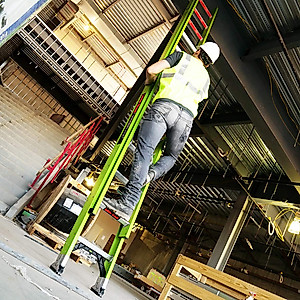 Extension Ladder, 375 lb. Load Cap, Type IAA