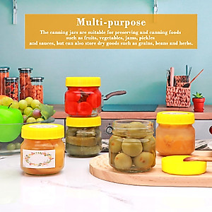 Salzesfalls 30 Pack 8oz Mason Jars with Lids,Half Pint Canning Jars,Small Glass Canning Jars,Samll Mason Jars for Jam, Honey,Candy,Spice