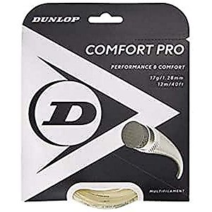 Dunlop Sports Comfort Pro Tennis String, 17G, 40' Set