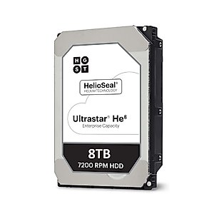 HGST HUH728080ALE600 0F25739 8000GB 7,2K RPM SATA 128MB 3.5" HDD