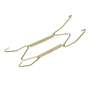 Minmino 10 Pack Plate Hangers, 6 Inch Wall Plate Hangers and 10 Pack Wall Hooks, Compatible 5 to 7 Inch Decorative Plates, Antique China, Antique Plates and Art