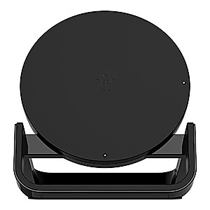 Belkin Boost Up Wireless Charging Stand 10W - Qi Wireless Charger for iPhone 11, 11 Pro, 11 Pro Max, Xs, XS Max, XR/Samsung Galaxy S9, S9+, Note9 / LG, Sony and More (Black) (F7U052dqBLK)