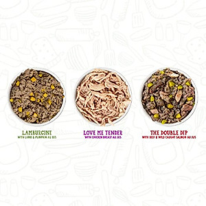 Weruva Dogs in the Kitchen, Variety Pack, Doggie Dinner Dance!, Wet Dog Food, 10oz Cans (Pack of 12)