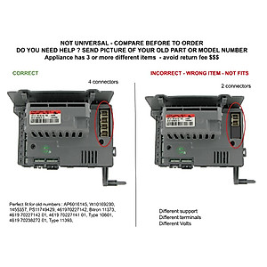 GLOB PRO SOLUTIONS 461970227141 CKD6981 Bitron CONTROL BOARD fit old # 4619 70227141 01, Type 10601