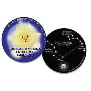 Celestial Buddies Polaris Buddy Light Up Science Astronomy Space Solar System Educational Plush Star Planet Toys