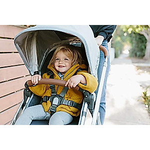 UPPAbaby Leather Bumper Bar Cover - Saddle, 1 Count (Pack of 1)