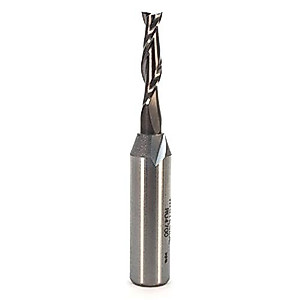 Whiteside Router Bits RU4700 Standard Spiral Bit with Up Cut Solid Carbide 1/4-Inch Cutting Diameter and 1-Inch Cutting Length