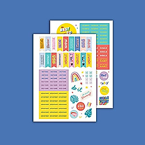 The Best Is Yet to Come Undated Planner: 52-Week Routine Builder & Monthly Wellness Organizer to Embrace Change (Self-Care Productivity Planner with Habit Trackers, Goal Setting, and Stickers)