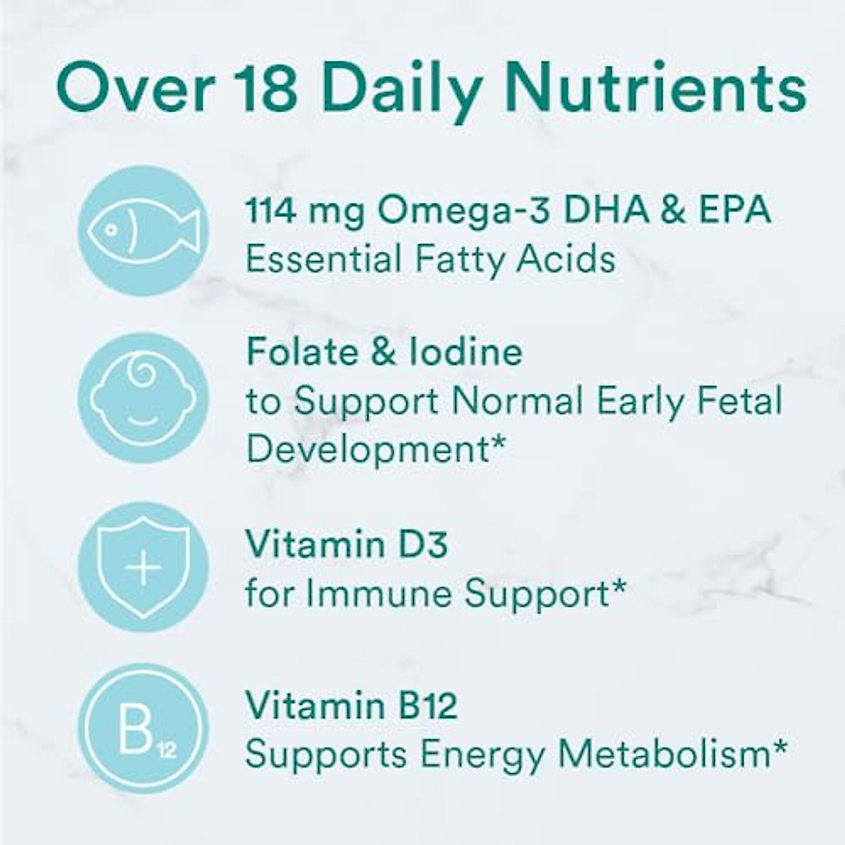 SmartyPants Prenatal Vitamins for Women, Multivitamin Gummies: Omega 3 Fish Oil (EPA/DHA), Biotin, Methylfolate, Vitamin D3, C, Vitamin B12, B6, Vitamin A, K & Zinc, 80 Count (20 Day Supply)