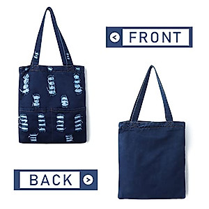 LUI SUI Denim Hobo Tote Bags for Women Retro Jean Shoulder Bag Large Lightweight Casual Canvas Bag