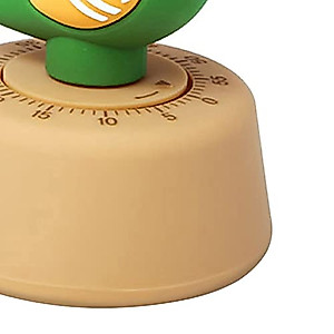 Cooking Timer 60-Minute Loud Ring ABS Small Bird Wind Up Clock Alarm Kitchen Accessories Cooking Timer