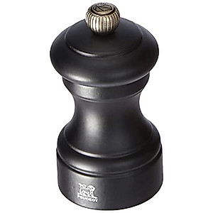 Peugeot Bistro Pepper Mill, 10cm-4inc, Matte Black
