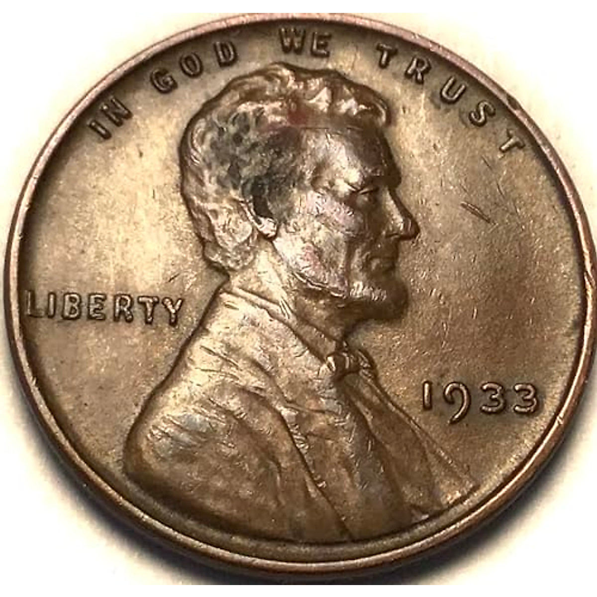 1933 P Lincoln Wheat Cent Penny Seller About Uncirculated