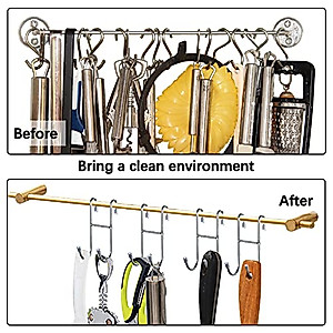 XIACIBDUS 3pcs Shower Door Hooks, Double Towel Rack Hooks, Bathroom Frameless Drilling-Free Hanger, Heavy Duty Rack Hooks for Robe Squeegee Loofah Bathing Suits Shaver