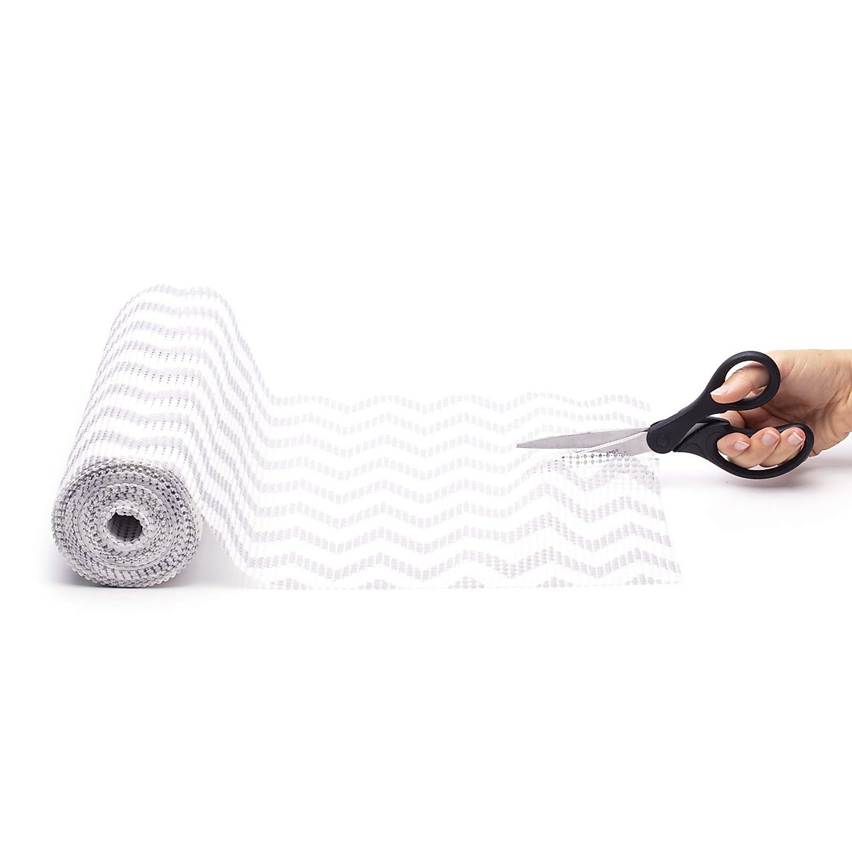 Simple Being Kitchen Shelf Liner for Drawers, Shelves, Storage, Non Adhesive Roll (Stripe Pattern 24x20)