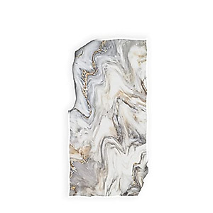 Wamika White Gold Marble Hand Bath Towel Shower Towels Set Gray Tie Dye Kitchen Hanging Gym Fingertip Bathroom Towel Highly Absorbent