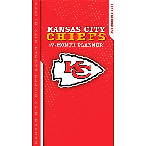 Turner Licensing Kansas City Chiefs 2023-24 17-Month Pocket Planner