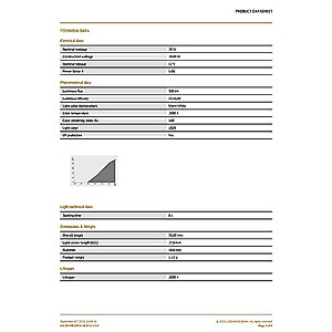 Osram Northstar AV P-VIP 150/1.0 P22 Bare Lamp Replacement