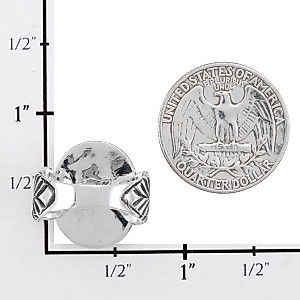 Turquoise Ring Sterling Silver 925 Genuine Gemstones Size 6 to 11 (Multi-Gems) (7)