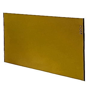Gold Coated Green Welding Filter, 2" x 4.25" (Shade 10)