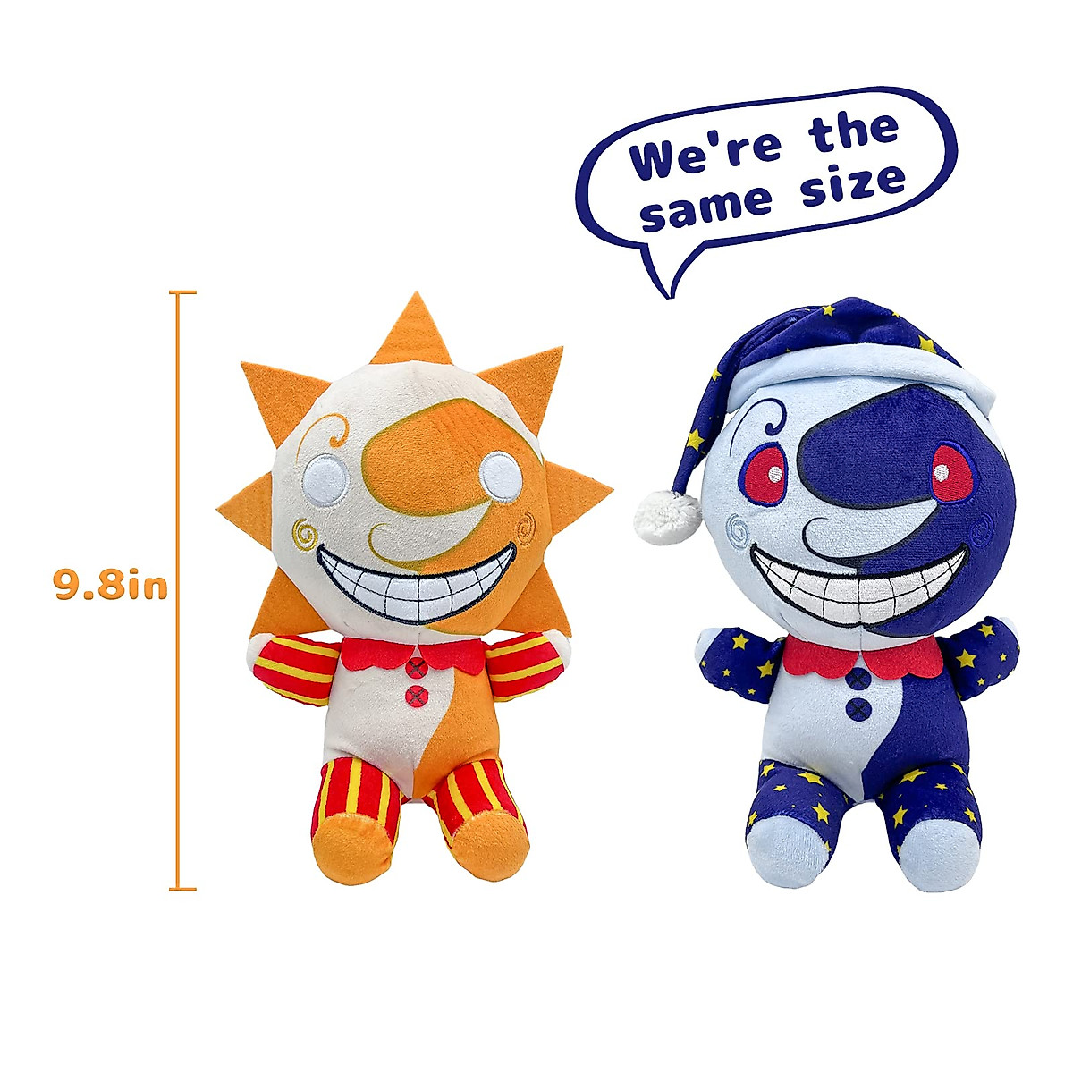 OVITTAC 2024 Latest Plush Toys, Skull Plush Filler, Sofa Pillow, Favorite Birthday for Boys and Girls, (2pcs)