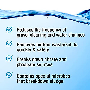 MICROBE-LIFT Professional Gravel & Substrate Cleaner for Freshwater and Saltwater Tanks, 16oz