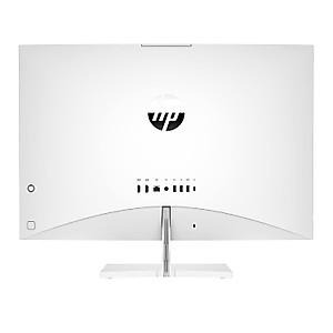 HP Pavilion All-in-One Business Desktop, 27" Full HD Display, AMD Ryzen 5 5625U Processor, HDMI, 16GB RAM, 1TB SSD, RJ-45, Wi-Fi 6, Windows 11 Pro, Wired KB & Mouse, White