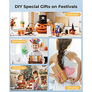 Hiipoo 12 Pack Sublimation Tumblers Blank 20 oz Straight Skinny with Sublimation Papers, Lids and Straws, Shrink Wrap Films, Stainless Steel Double Wall Insulated Tumbler for Mug Press Machine