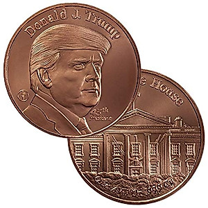 Trump Copper Round 1oz Pure Copper Coin