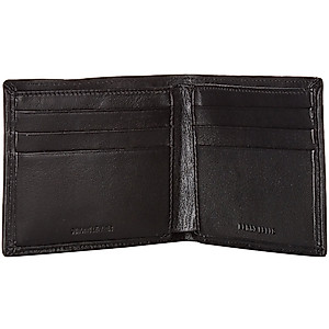 Perry Ellis Men's Gramercy Passcase Wallet, Black, One Size