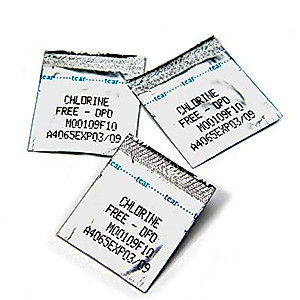 Hach 2105569 DPD Free Chlorine Reagent Powder Pillows, 10 mL, (Pack of 100)