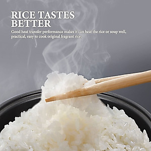 Housoutil Rice Cooker Inner Pot Non-stick Rice Cooker Pot Aluminum Alloy Instants Pot Electric Rice Inner Tank Interior Cooking Pot Dishwasher Oven Safe for Home Kitchen Silver