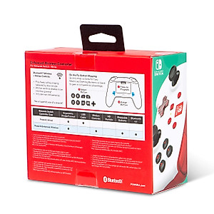 PowerA Enhanced Wireless Controller for Nintendo Switch - White