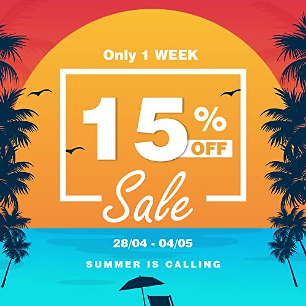 SUNSITT Patio Furniture Ottoman Outdoor Wicker Footstool with Waterproof Furniture Cover