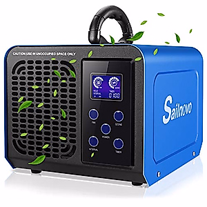 12000mg/H Ozone machine with LCD, Loop Mode, Adjustable for Any Size Room for Home, Car, Business