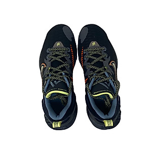 Nike Men's Giannis Immortality Athletic Basketball Shoes, Black/Limelight/Ozone Blue, 10