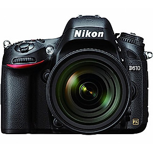 Nikon D610 24.3 MP CMOS FX-Format Digital SLR Camera (Body Only)(Renewed)
