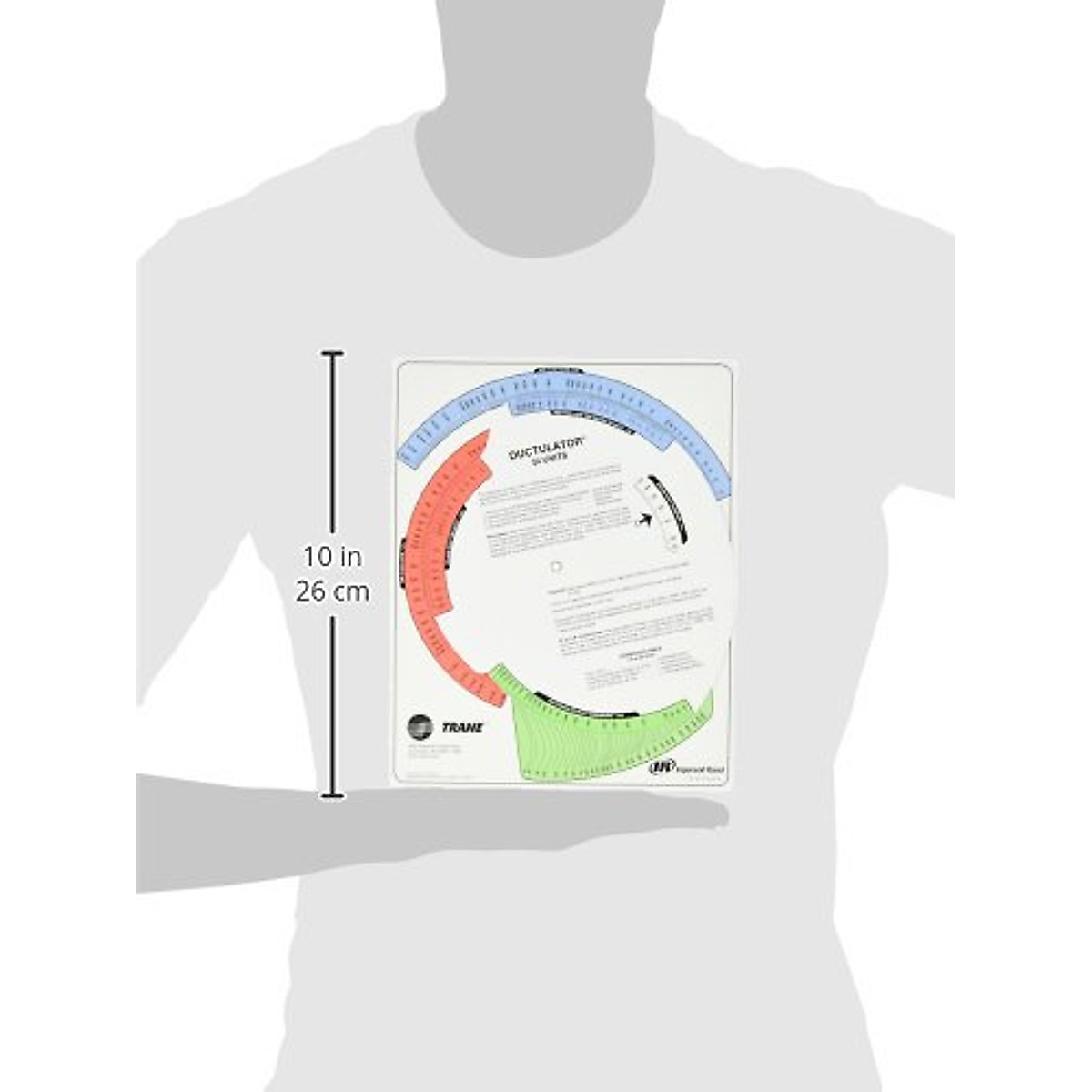 Trane TD1 Ductulator with Sleeve, Duct Sizing Calculator