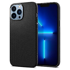 Spigen Liquid Air Armor Designed for iPhone 13 Pro Max Case (2021) - Matte Black