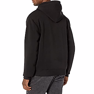 Southpole Men's Basic Fleece Hoodie Sweatshirts-Pullover & Zip Up, Black, Large