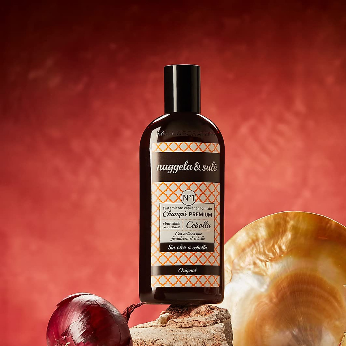 Nuggela & Sulé Premium Nº1 Shampoo with Red Onion Extract. Strengthens and Stimulates Hair Growth. 1 x 250ml