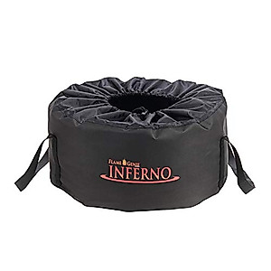 HY-C FG-T19 Flame Genie Fire Pit Tote, For FG-19 or FG-19-SS (21 x 21 x 16 Inches), Black