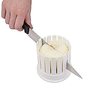 Onion Blossom Maker Set with The Original Better Breader Bowl - All-in-one Set includes Blooming Onion Slicer & Mess Free Batter Breading Station for at Home or On-the-Go - Perfect Coating Each Time