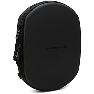 Pioneer DJ HDJ-X5 Professional DJ Headphones - Black Bundle with DJ HDJ-HC02 DJ Headphones Case