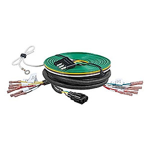 CURT 58979 Universal Towed-Vehicle RV Wiring Harness for Dinghy Towing