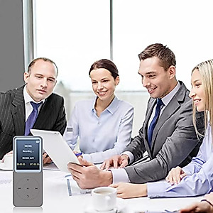 MP3 Player,Voice Recorder,MP4 Player with Bluetooth 16GB Portable Digital HiFi Lossless Music Long Battery Time 1.8" Screen Support up to 128GB White