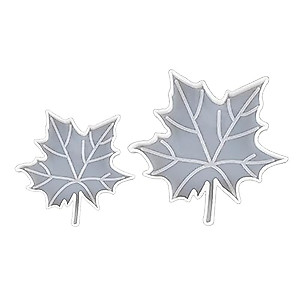 TEHAUX 2pcs Crystal Epoxy Mold Crystal Decor Crystal Tray Chocolate Silicone Molds Resin Jewelry Molds Silicone Cup Mat Mold Hanging Bag Decoration Leaf Epoxy Resin Casting Mold Leaf Mold