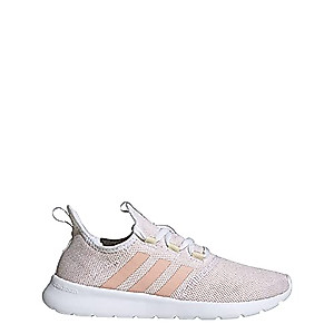 adidas Women's Casual Running Shoe, White/Vapour Pink/Wonder White, 8